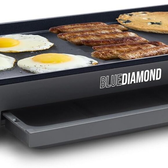 Other | 2 X 105 Extra Large Electric Griddle Healthy Ceramic Nonstick ...